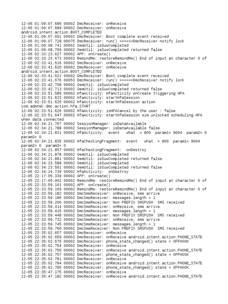 DM Log | PDF | Computer Networking | Mobile Telecommunications