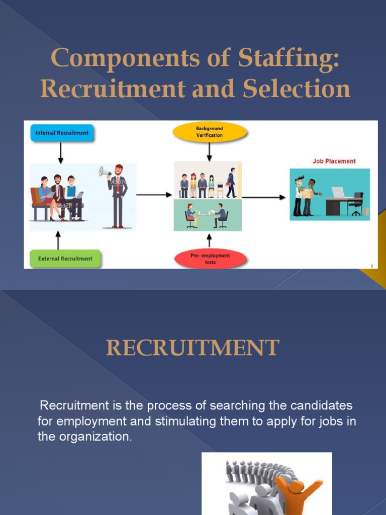 Components of Staffing | PDF | Recruitment | Adulthood
