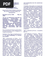 RA 9208 Vs RA 10364 (Anti Trafficking of Persons) | PDF | Sexual ...