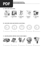 Smiles 4 Mod Test 4A | PDF
