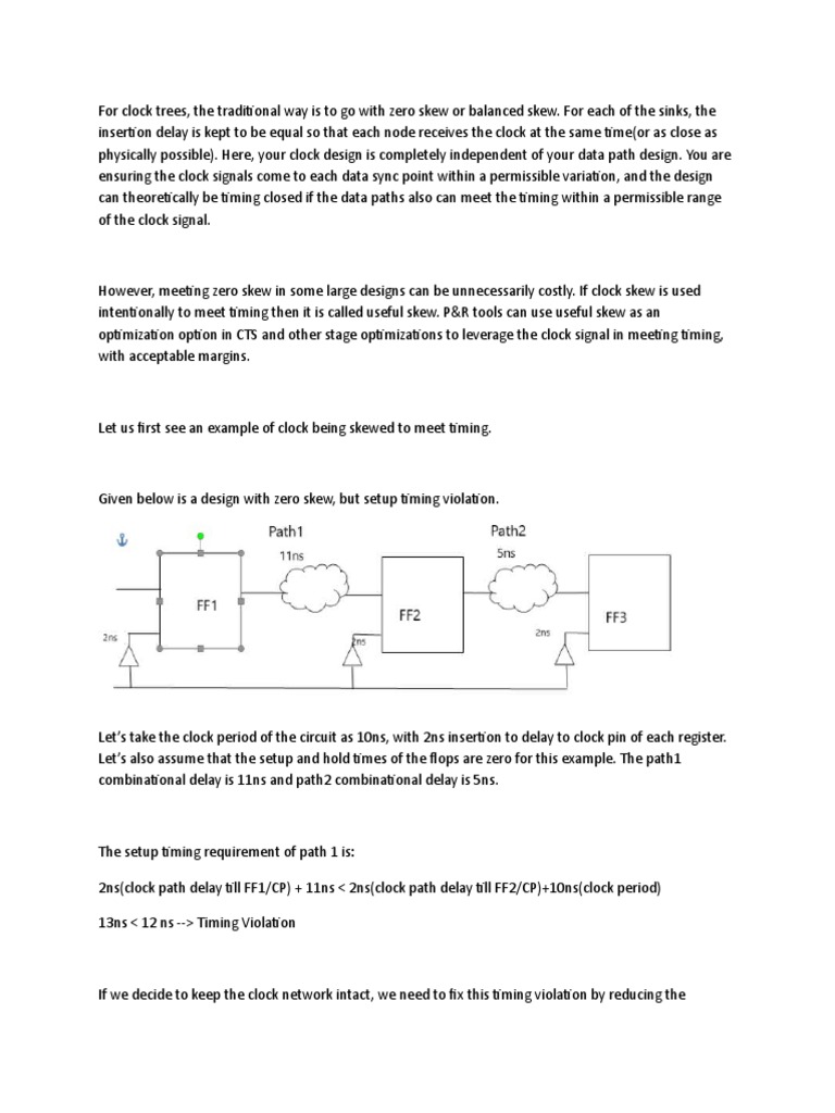 Useful Skew | PDF | Computer Engineering | Electronic Circuits