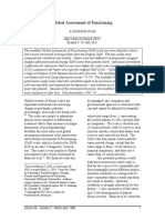Global Assessment of Functioning (GAF) Scale (DSM - IV Axis V) | PDF ...