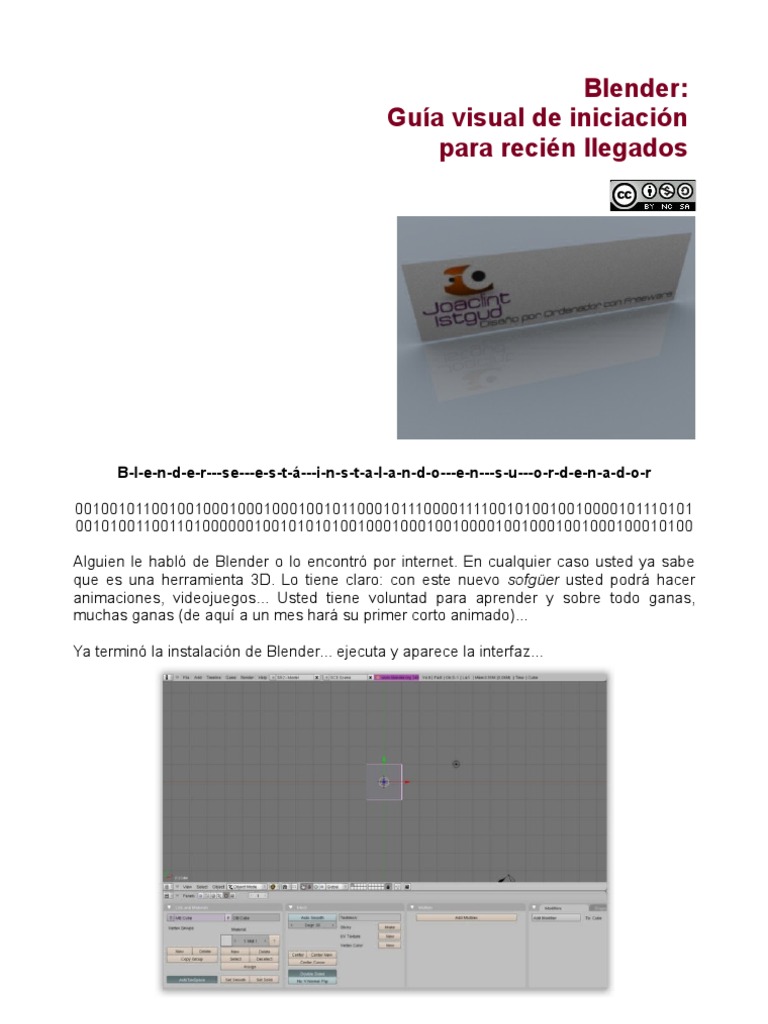 Guia Iniciacion Blender | PDF