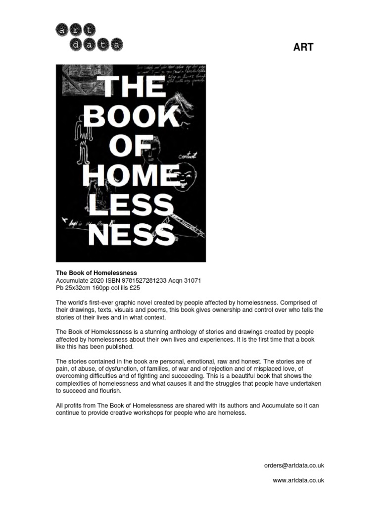 The Book of Homelessness Anthology | PDF