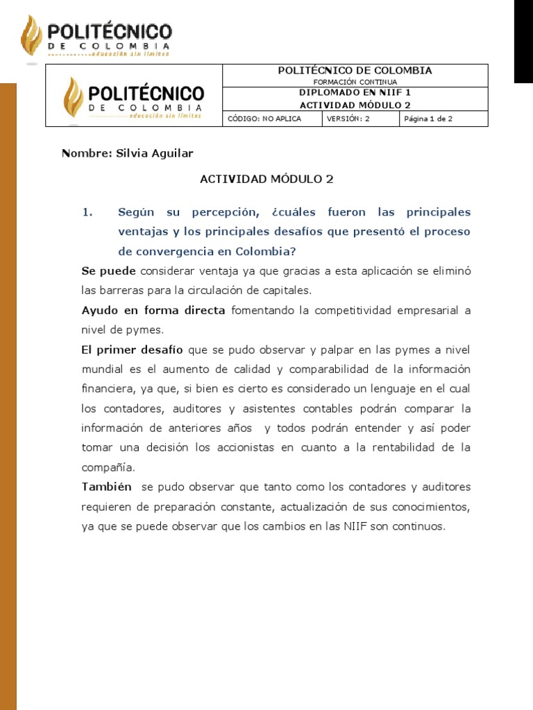 Actividad módulo 2 | PDF