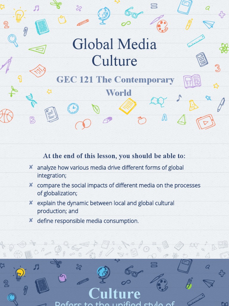 Global Media Culture | PDF