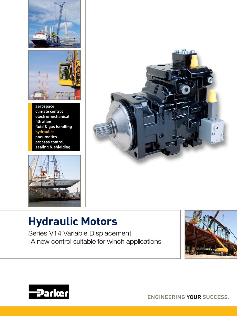 Hydraulic Motors: Series V14 Variable Displacement - A New Control ...