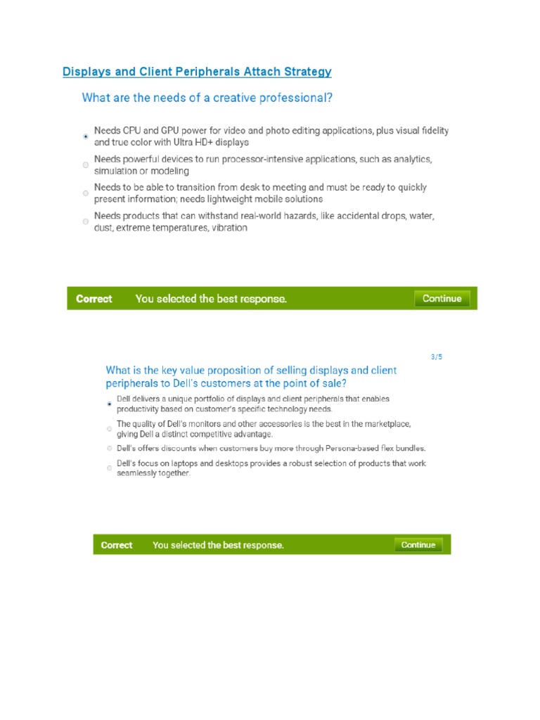 Displays and Client Peripherals Attach Strategy | PDF