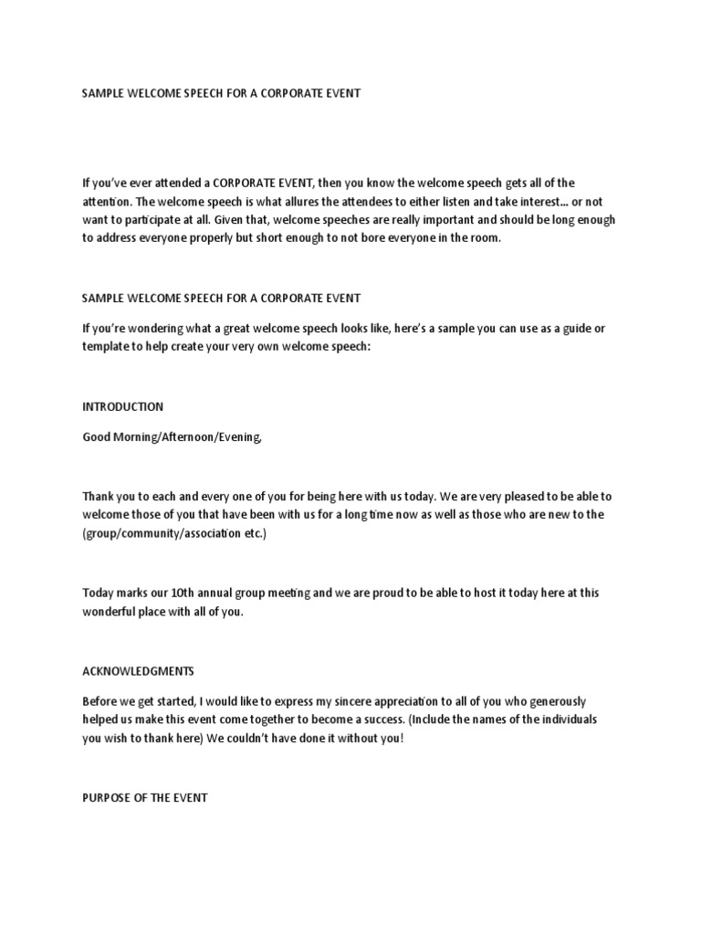 SAMPLE WELCOME-WPS Office | PDF