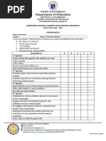 Homeroom Guidance Learners Development Assessment | PDF | Decision ...