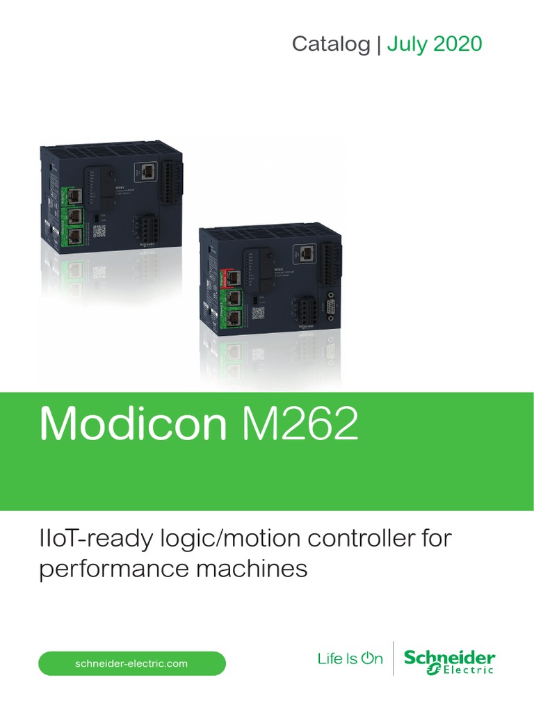 Catalog Modicon M262 Logic-Motion Controller - IIoT Ready For ...