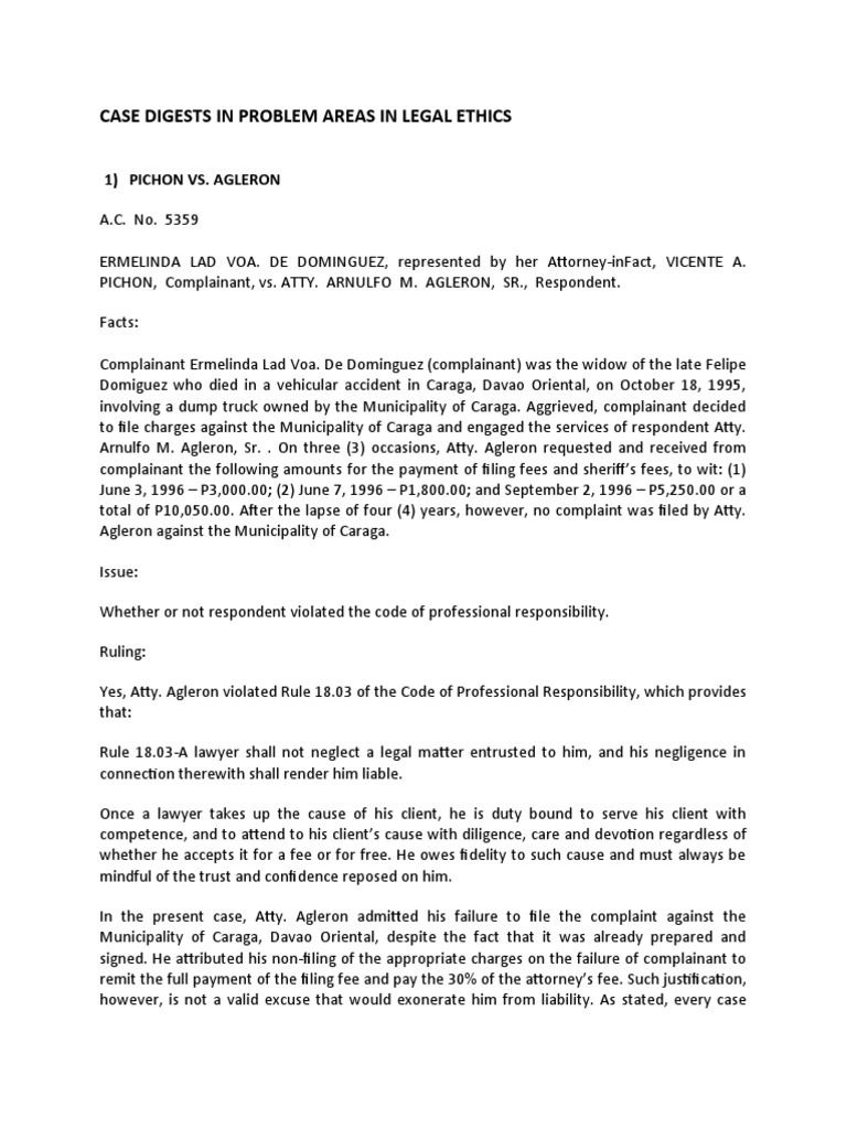 Case Digests in Pale | PDF | Lawyer | Citizenship