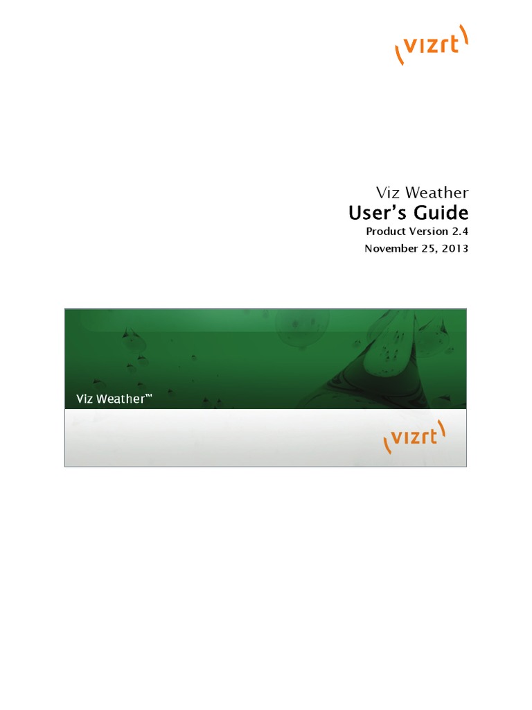 Viz Weather Guide Old Version PDF | PDF | Weather Forecasting | Meteorology