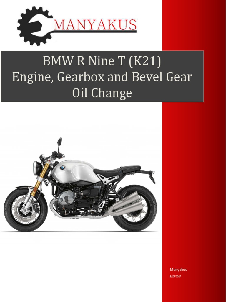 R Nine T (K21) - Engine, Gearbox & Bevel Gear Oil Change V1.0 | PDF | Motor Oil | Mechanical ...