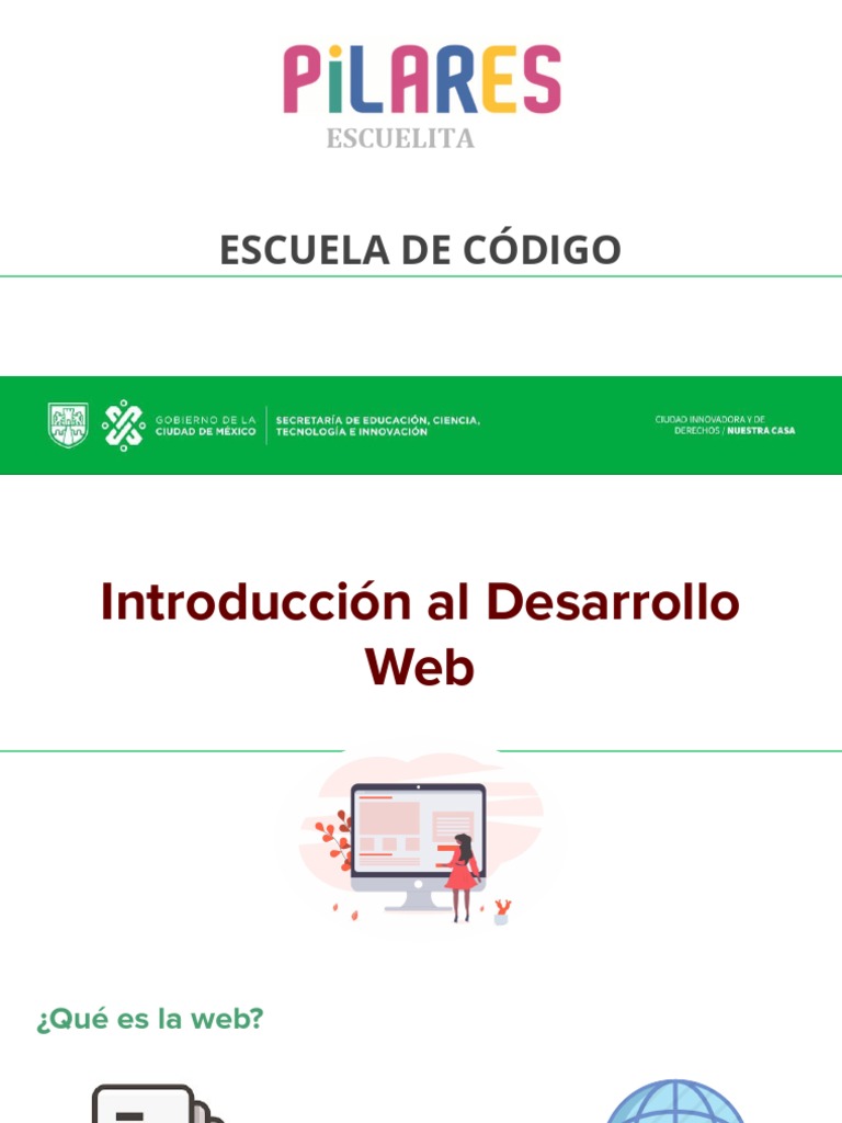 Introducción al desarrollo web | PDF | HTML | Página web