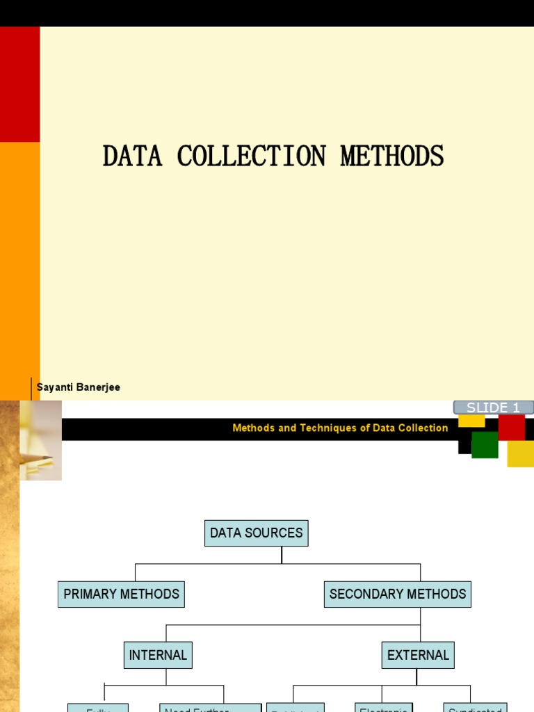 Data Collection Techniques Modified | PDF | Survey Methodology | Interview