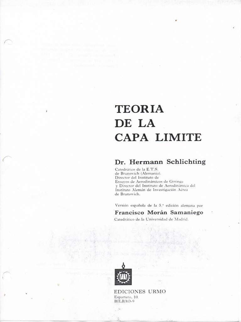 Capa Limite SLICHTING 1 y 2 PDF | PDF