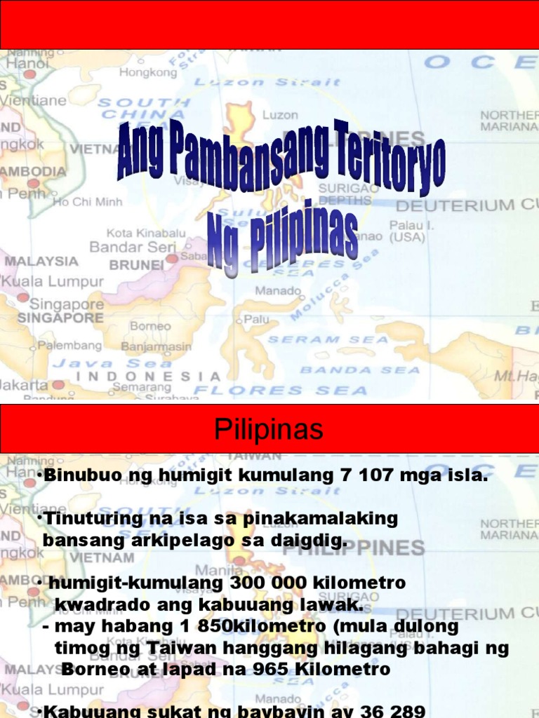 Aralin 2 Ang Teritoryo NG Pilipinas | PDF