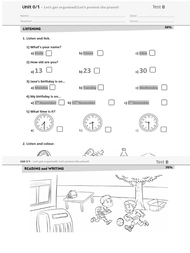 lr4 Units 0 1 Test B | PDF