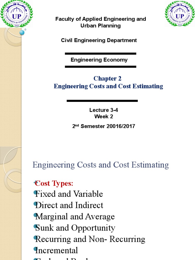 Engineering Costs and Estimating Guide | PDF | Cost | Prices