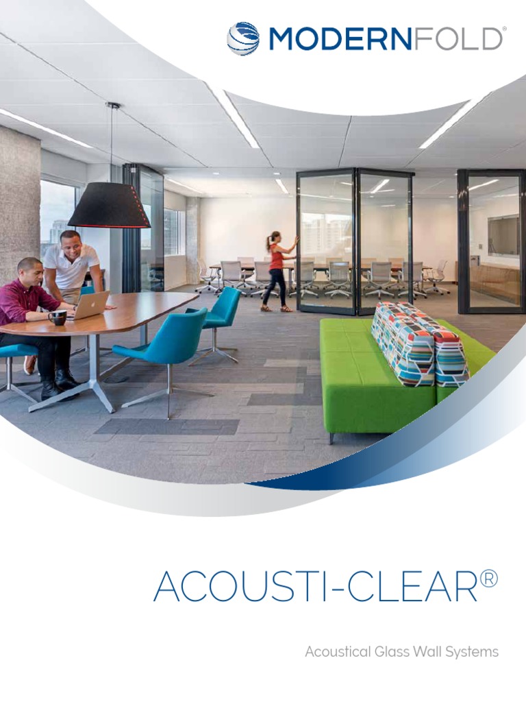 Acousti-Clear® Brochure | PDF | Building Engineering | Building Materials