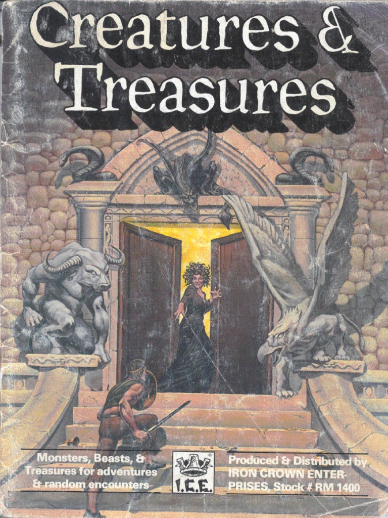 Rolemaster - ICE1400 - Creatures & Treasures I PDF | PDF