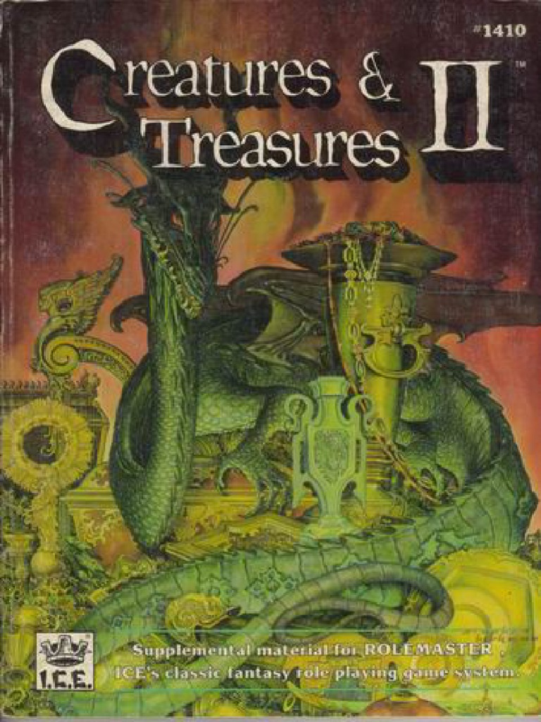 Rolemaster - ICE1410 - Creatures and Treasures II PDF | PDF