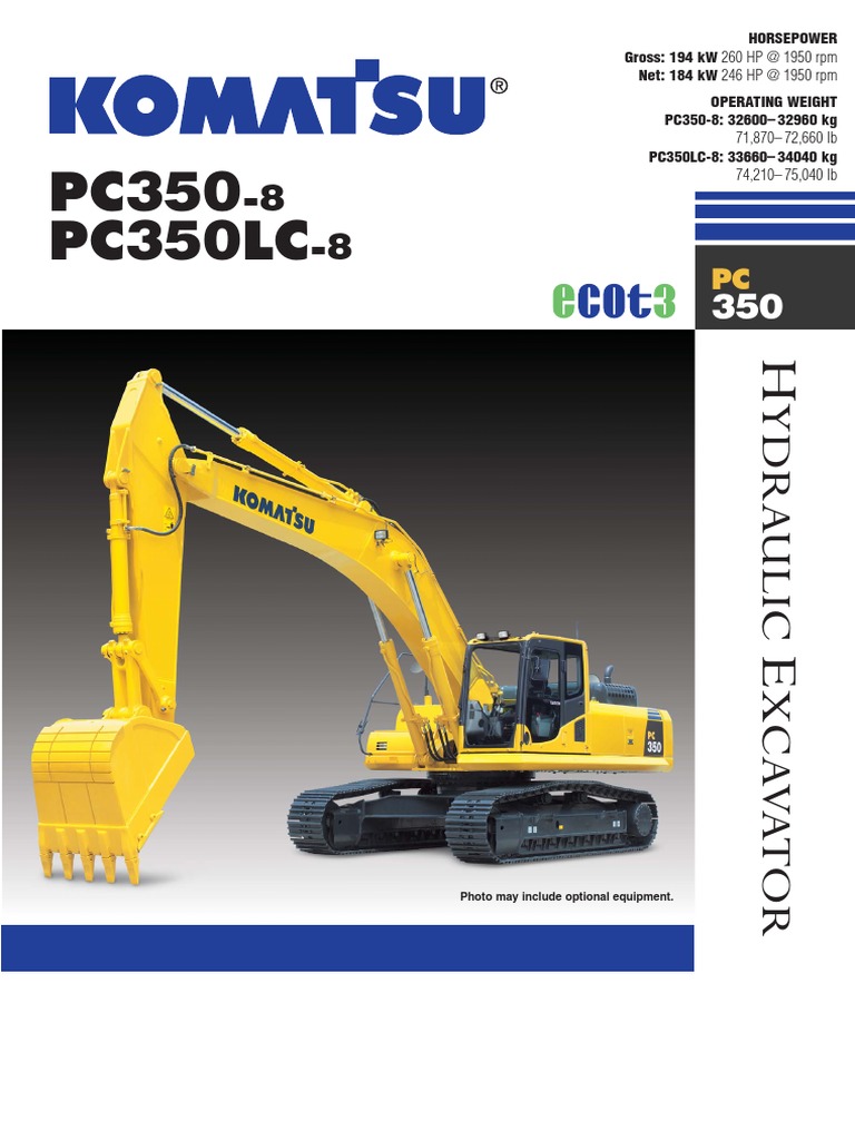 PC350 350LC-8 Cen00222-05 PDF | PDF | Horsepower | Manufactured Goods
