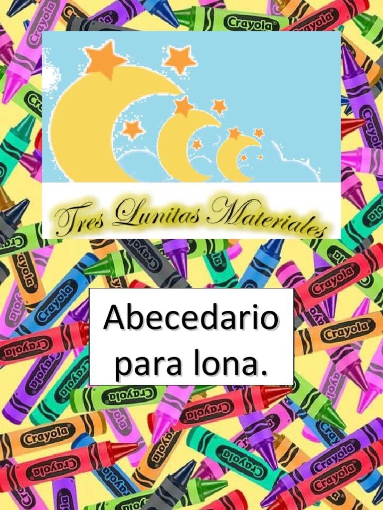 Abecedario Lona 3 Lunitas | PDF
