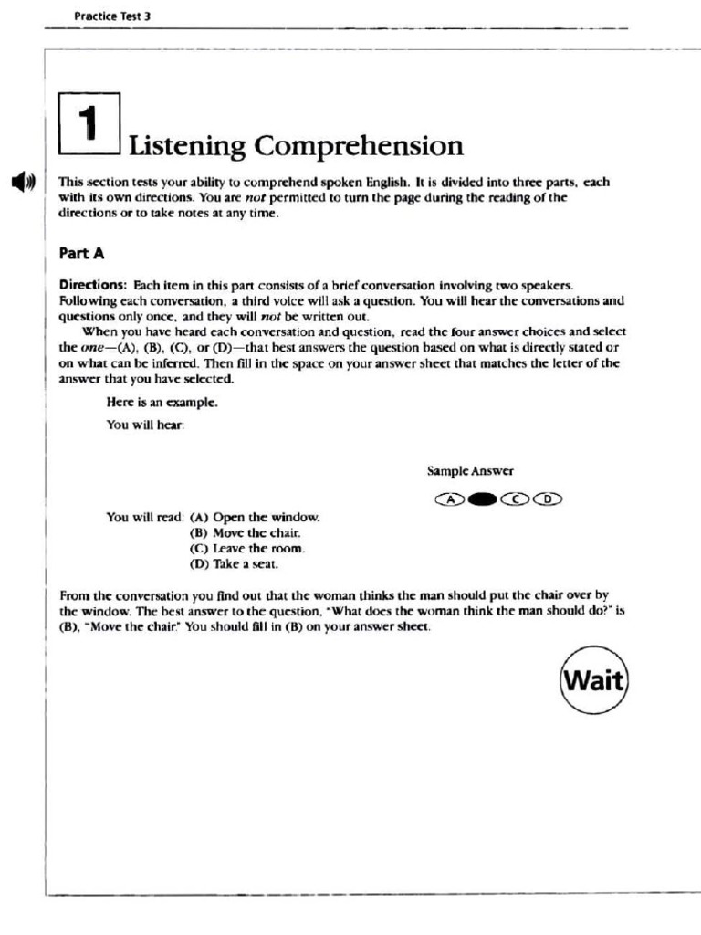 LC - Sample Test 3 PDF | PDF | Moon | Question