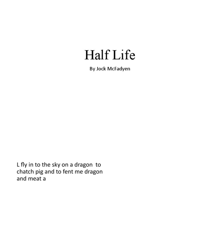 Half Life | PDF