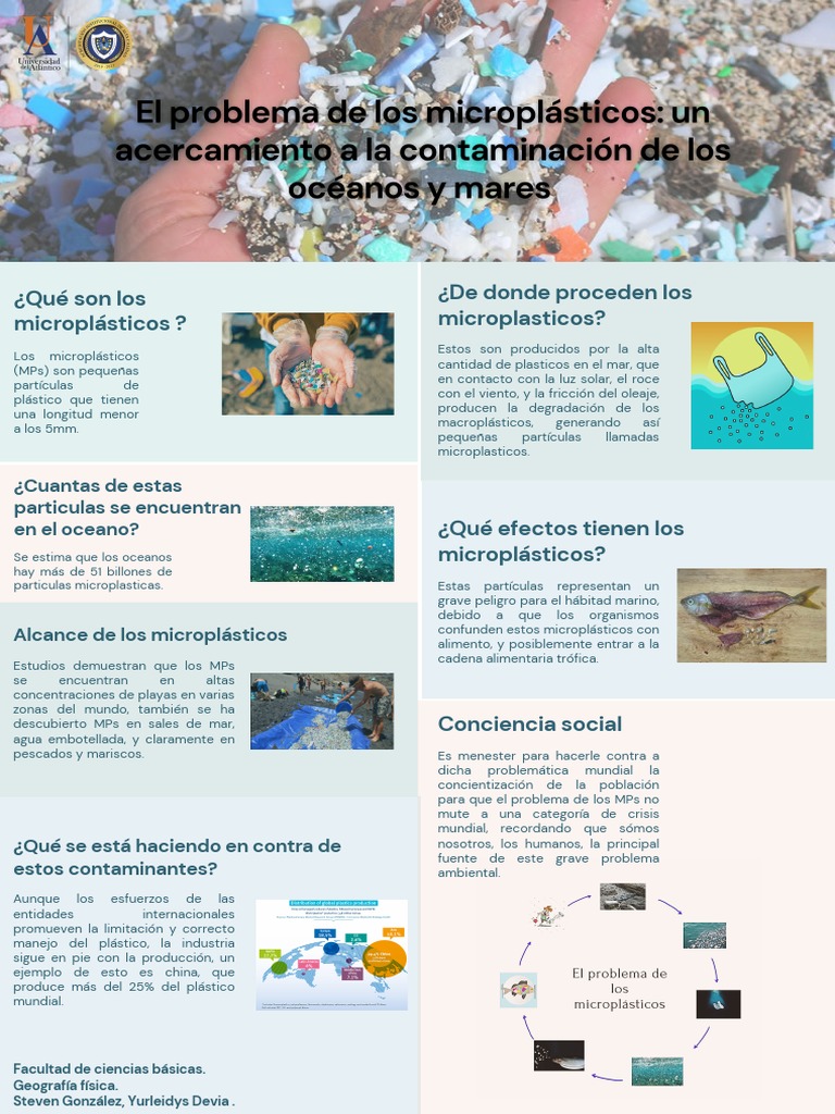 El Problema de Los Microplásticos - Un Acercamiento A La Contaminación ...