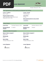 Flatmate Agreement Australia | PDF | Leasehold Estate | Landlord