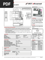 Minicas: Minicas Ii - Technical Data: Description | PDF | Relay | Switch