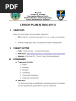 Nonverbal Communication Strategies Lesson | PDF | Nonverbal ...
