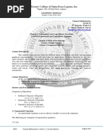 G11 - Genmath - Q1-Bow - 2023 - 2024 | PDF | Function (Mathematics ...