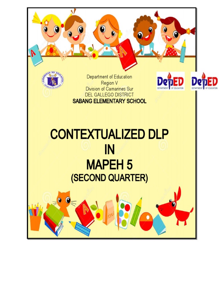 Contextualized DLP IN Mapeh 5: (Second Quarter) | PDF