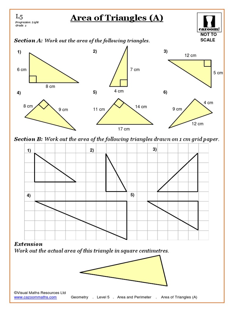 Area and Perimeter | PDF
