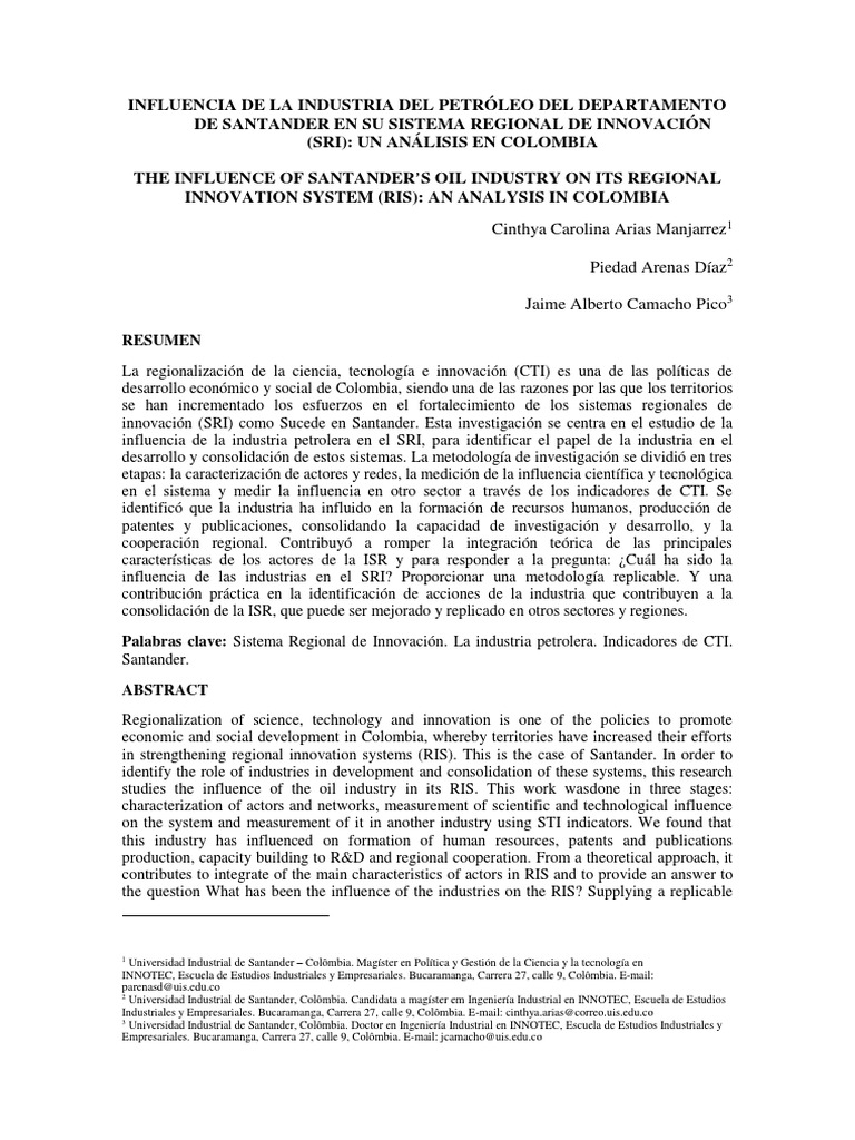 Resumen: Cinthya Carolina Arias Manjarrez Piedad Arenas Díaz Jaime ...