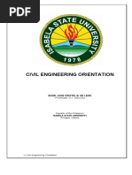 Module 1 Ce Orientation | PDF | Civil Engineering | Engineering
