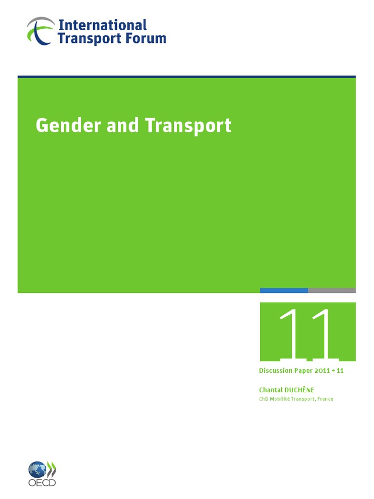 Gender and Transport | PDF | Public Transport | Transport