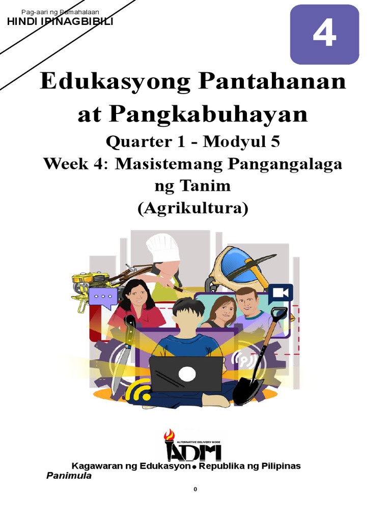 EPP4 - Q1 - Mod5 - Masistemang Pangangalaga NG Tanim - WEEK - 4 - PART - 2 | PDF
