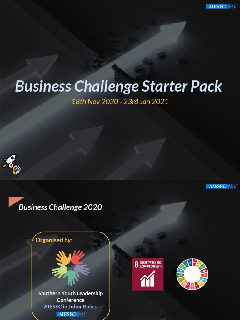 Business Challenge Booklet | PDF | Entrepreneurship | Business