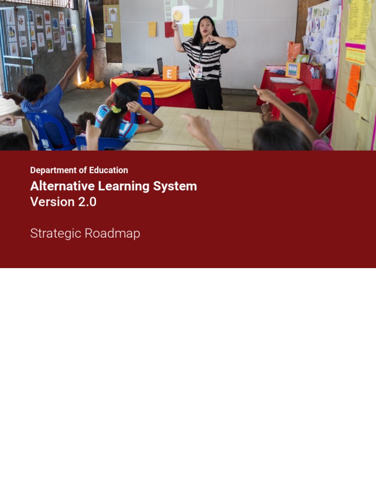 Alternative Learning System: Strategic Roadmap | PDF | Teachers | Swot ...