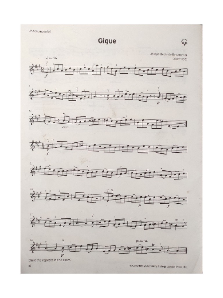Trinity Grade 4 Violin Book | PDF