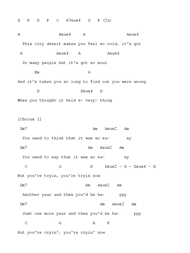 Baker Street CHORDS | PDF