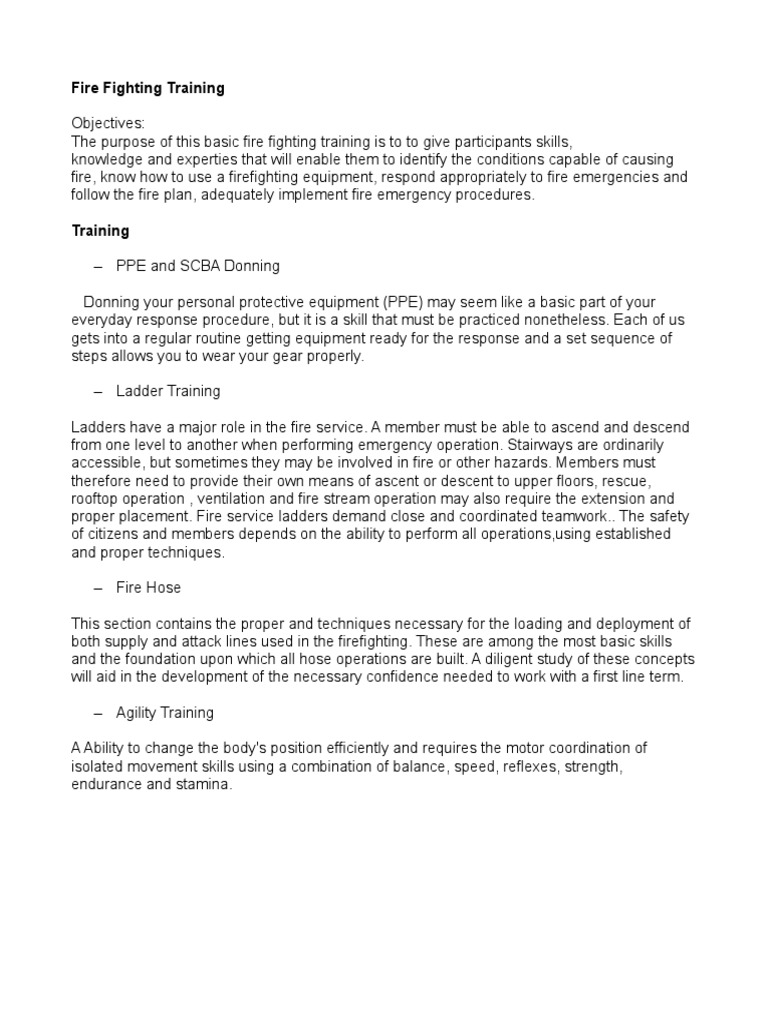 Essential Skills for Firefighter Safety and Emergency Response: A Guide ...