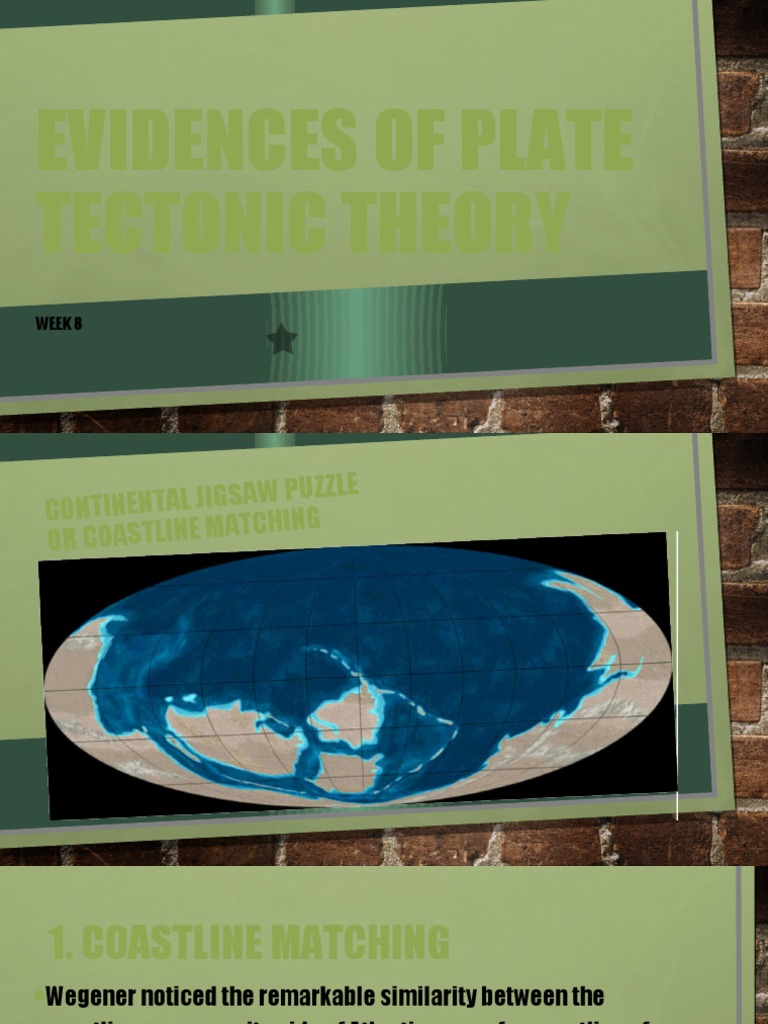 Evidences of Plate Tectonic Theory | PDF | Earth Sciences | Geology