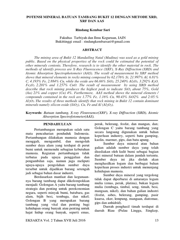 Jurnal Unit 6 (2) Instrumen PDF | PDF