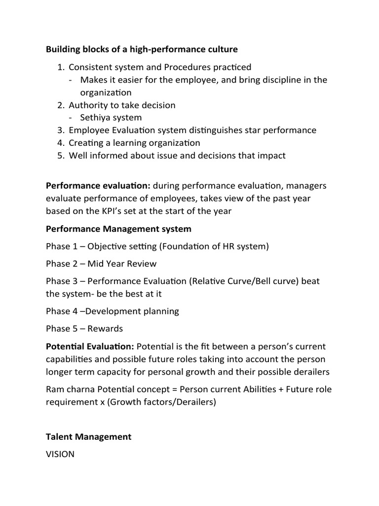 Building High-Performance Organizations Through Effective Talent ...